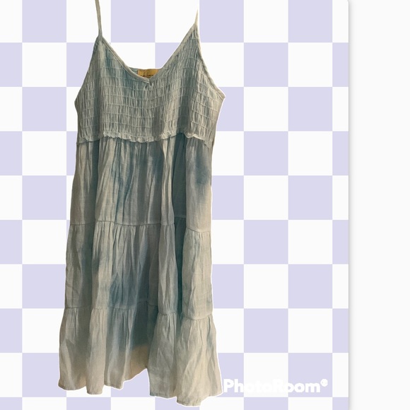 Lizard Thicket | Dresses | Lizard Thicket Nwt Tie Dye Mini Dress Flowy ...
